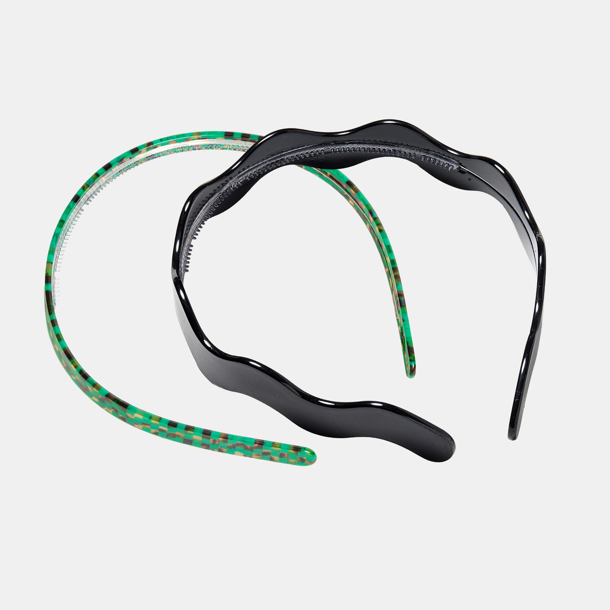 Wavy Black + Classic Andi Headband Bundle – Shop Chunks