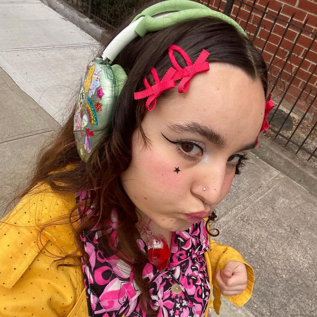 Bow Snap Clips in Cherry – Shop Chunks