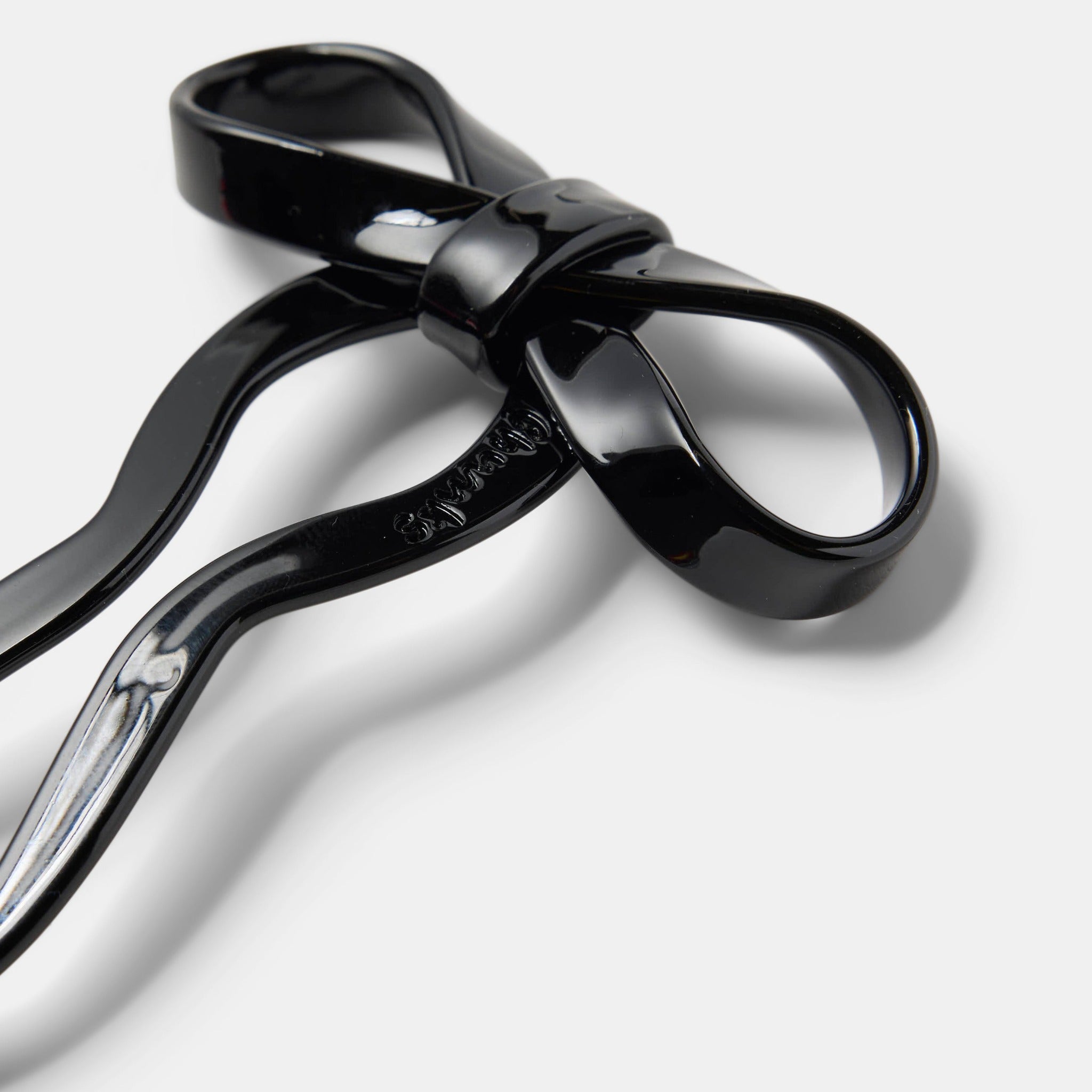 Bow Hairpin in Large Black – Shop Chunks