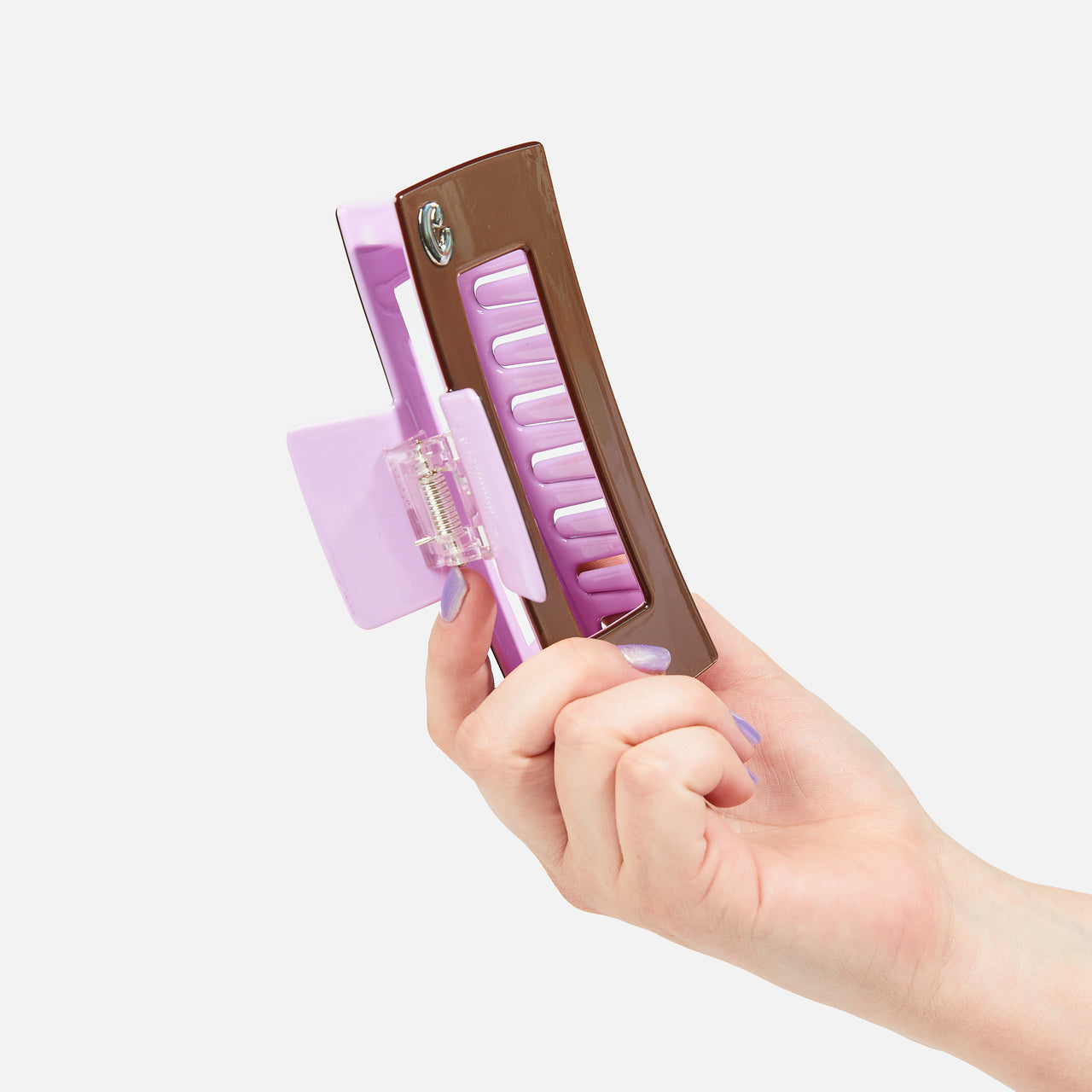 Jumbo Box Claw in Brown + Lilac – Shop Chunks