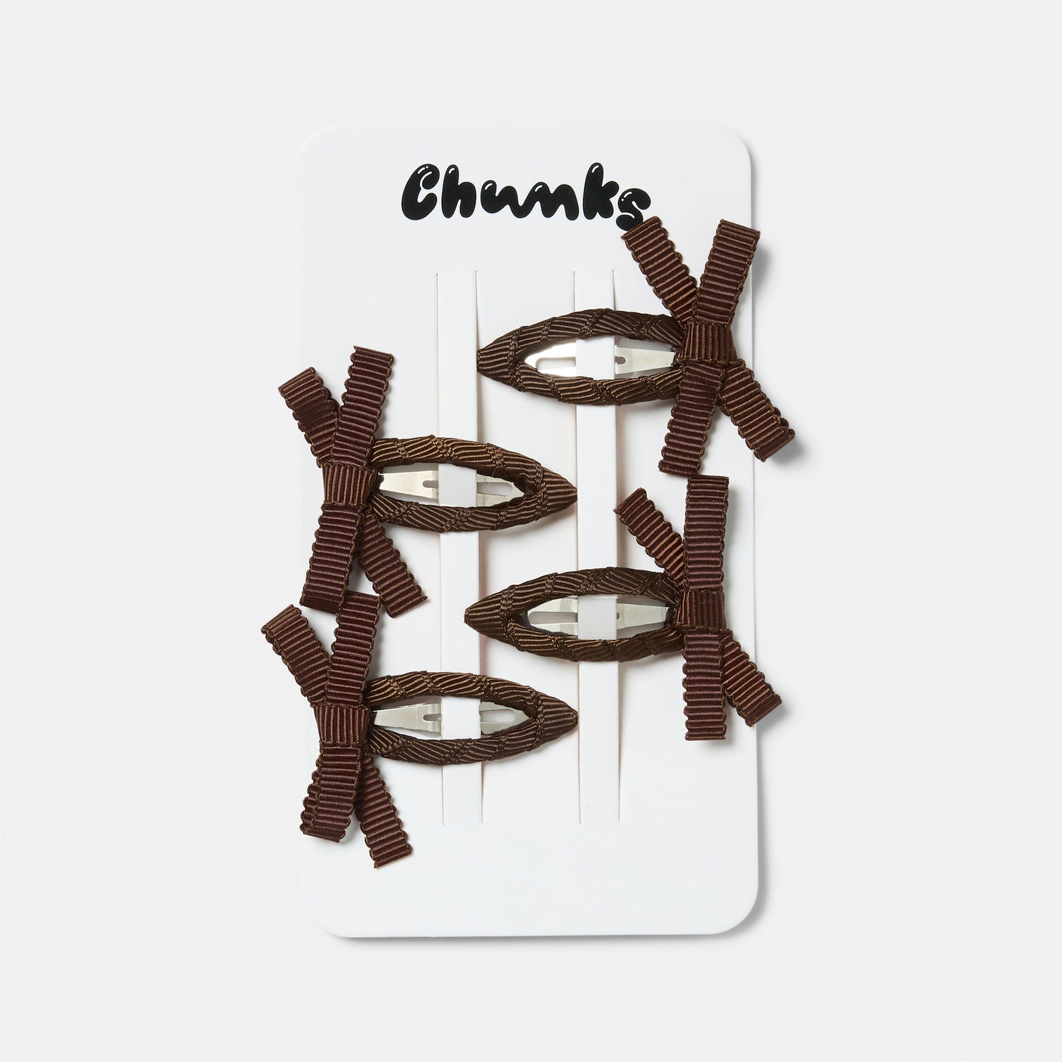 Bow Snap Clips in Chocolate – Shop Chunks