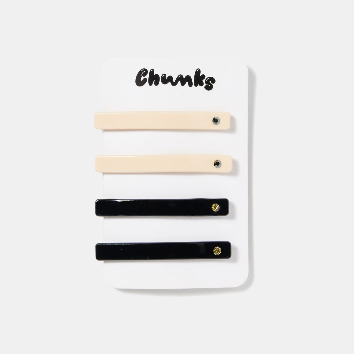 Slides in Cream + Black – Shop Chunks