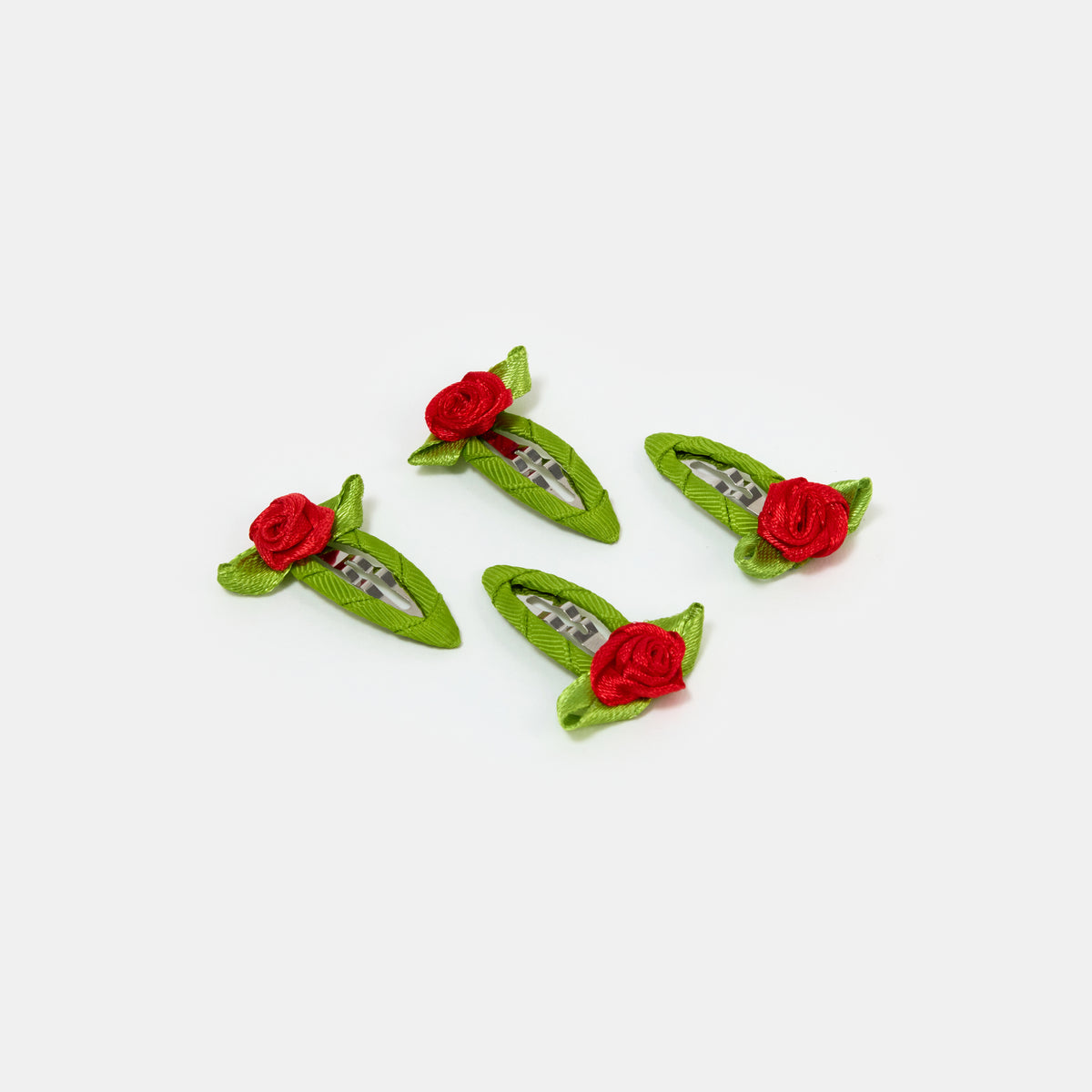 Rosette Snap Clips in Red – Shop Chunks