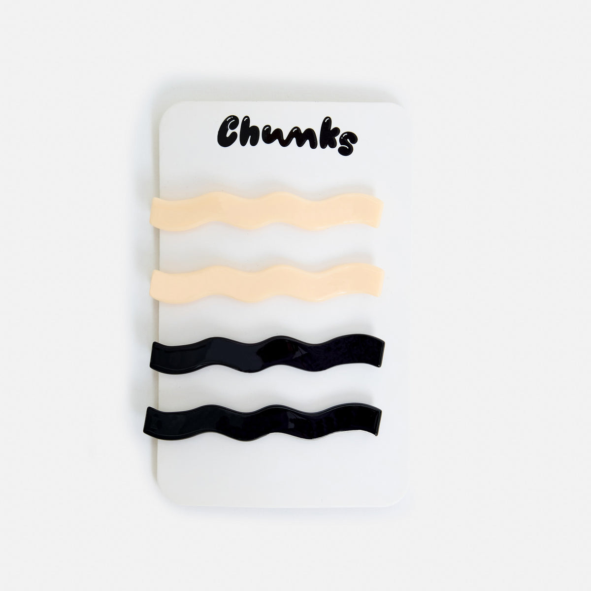 Slides in Wavy Cream + Black – Shop Chunks